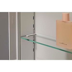 KOHLER K-55060-NA Embark Medicine Cabinet, Adjustable Shelves with Mirrored Door, 16" x 20"