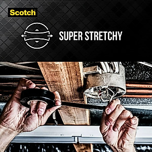 Scotch 3M 700 Electrical Tape, 3/4 in x 66 ft x 7 mil, High-Quality Vinyl Insulating Tape for Excellent Mechanical Protection, for Primary Insulation Up to 600V, for Indoor and Outdoor Use (03429NA)