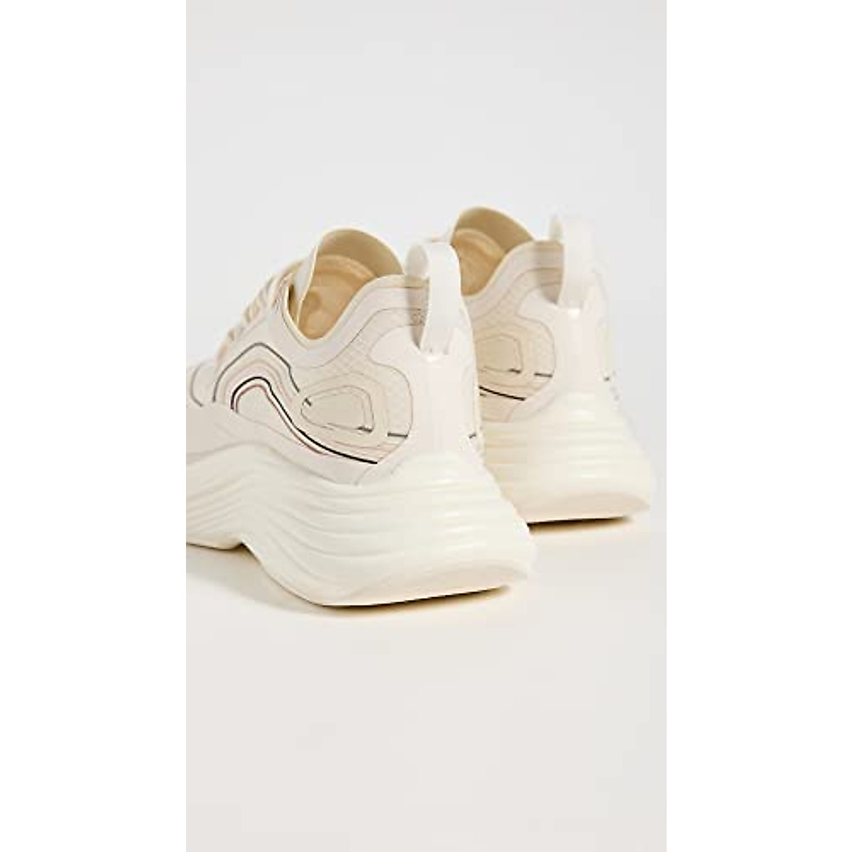 APL: Athletic Propulsion Labs Women's Streamline Sneakers, Pristine/Pink Onyx, 8 Medium US