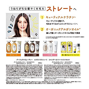 Moist Diane Perfect Beauty Extra Straight Shampoo & birds - Tomento set 450ml × 2