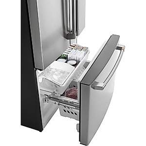 Cafe CWE19SP2NS1 18.6 cu. ft. French Door Refrigerator in Stainless Steel, Counter Depth and ENERGY STAR