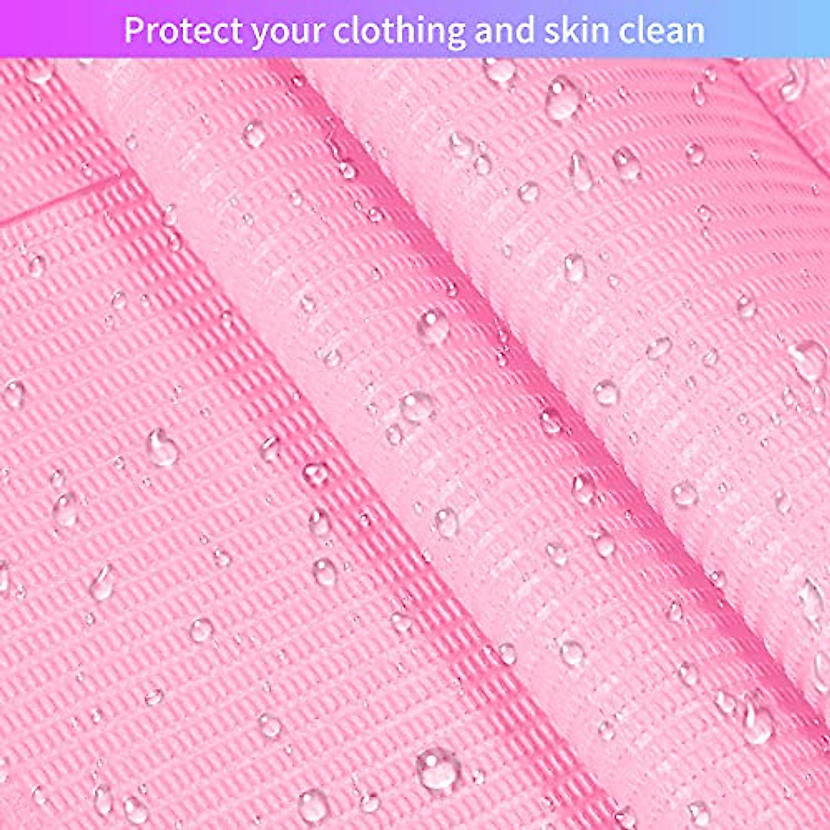 Dental Bib Disposable Pink Polyback Towel Waterproof Patient Bibs 3 Ply Tattoo Paper Napkins for Dental Clinic, Tattoo Piercing, Feeding - Soft and Fluid Resistant - 13&#039;&#039; x 18&quot;