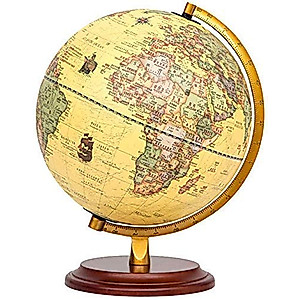 World Globes-Educational World Globe with Adults Desktop World Globe Educational Toy for Children-Geography Learning Toy