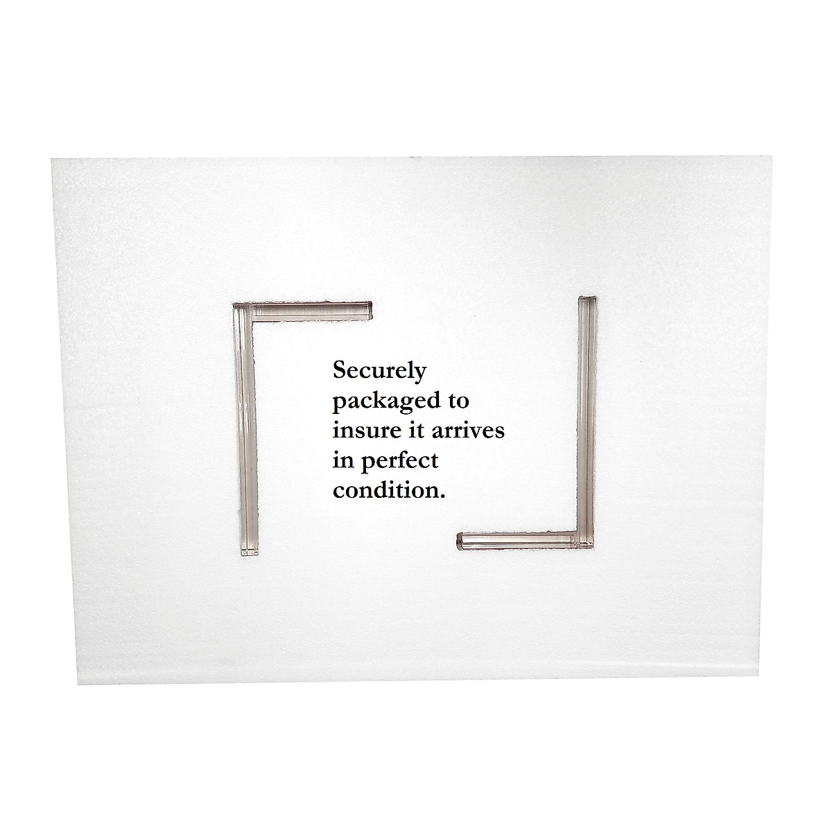 888 Display Single Pack Elegant Plexiglass Shield Guard Finished Corner Edge Design - Elegance with Protection for Reception Desk Checkout Counter Nail Salon Services Office Setting