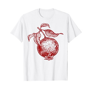 Pomegranate Fruit Retro Vintage Graphics - Pomegranate T-Shirt