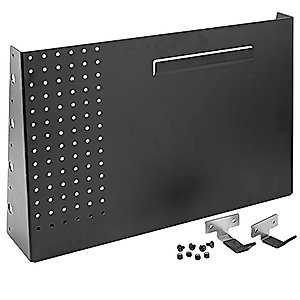 Wall-Mount Dust Collector Bracket for Rockler Pack Rack Plus