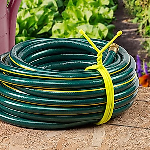 Nite Ize, Inc. GT64-33-R3 Nite Ize Original Gear, Reusable Rubber, 64 Inch, Neon Yellow, Made in the USA Twist Tie, 64"-2 Pack