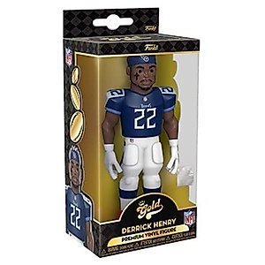 Derrick Henry (Titans Home Uniform) Gold 5" Vinyl Pop Figure