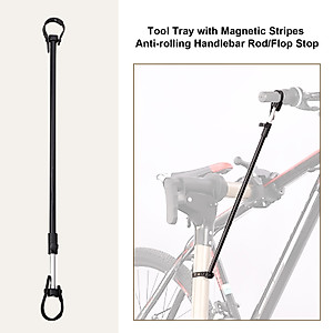 NOPAARD Heavy Duty Ebike Repair Stand Max 110 lbs, Portable Aluminum Bicycle Stand Manintenance Workstand, Made For Any Bike, Heavy E-bike, Mountain Bike, Road Bike, Folding Bike etc