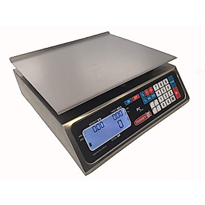 Tor Rey PC-80L Price Computing Scale,NTEP,Legal for Trade,80X0.02lb,Stainless Steel,Platter 11"X14"New