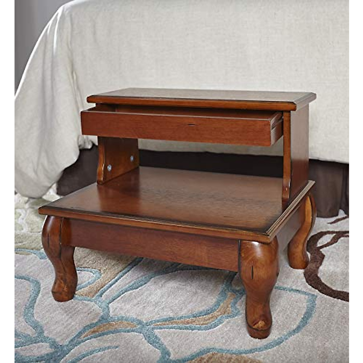 Powell Attic Cherry Bed Steps