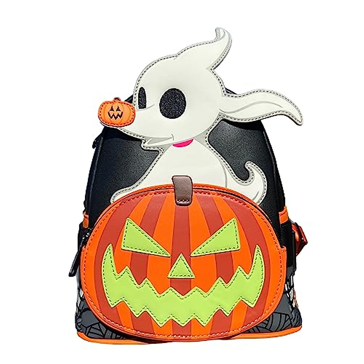 Loungefly Zero Nightmare Before Christmas Pumpkin Mini Backpack