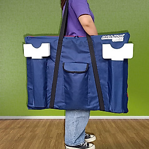 4-in-a-Row Games 32'' x 28'' ∣Premium Wooden Game∣with Plastic Coins, Carrying case for Storage and Transportation