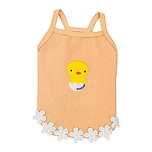 Pet Clothes for Medium Dogs Summer Dog Clothes Spring Summer Teddy Sweatshirt Soft and Breathable Cotton Sleeveless Vest Pet Clothing