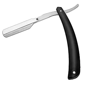 Sonew Traditional Shaver Barber Straight Blade Razor Stainless Steel Salon Folding Shaving Hair Cutting Clipper for Men