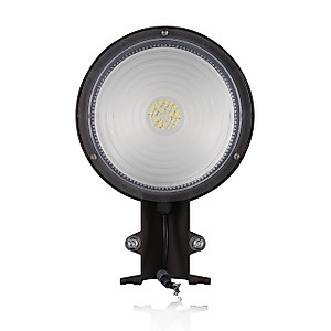 TERRASON LED Security Area Light 43 Watts - Barn Light Dusk to Dawn with Photocell - Ultra Bright Yard Light 5500 Lumens, 5000K, 400W Incandescent or 150W HID Light Equal