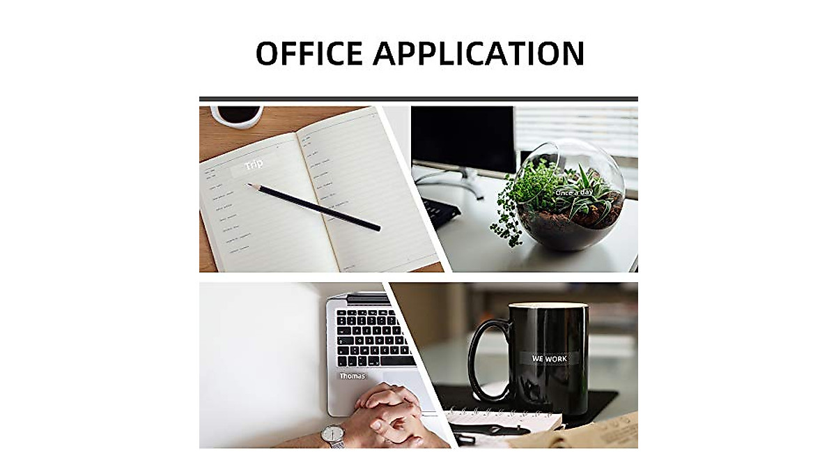 TZe-135 12mm White on Clear Label Tape for Brother P Touch - 3 Pack