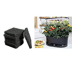 26 Pack Pump Filter Sponge, Filters Sponge Accessories Reduces Dirt in Pump Compatible with Miracle-GRO AeroGarden Pump Harvest, Bounty, Farm, Extra, Ultra