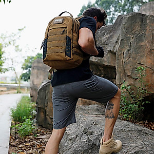 EXCELLENT ELITE SPANKER Military Tactical Backpack 18L Molle Backpacks Army Assault Survival Rucksack Pack (RGN)