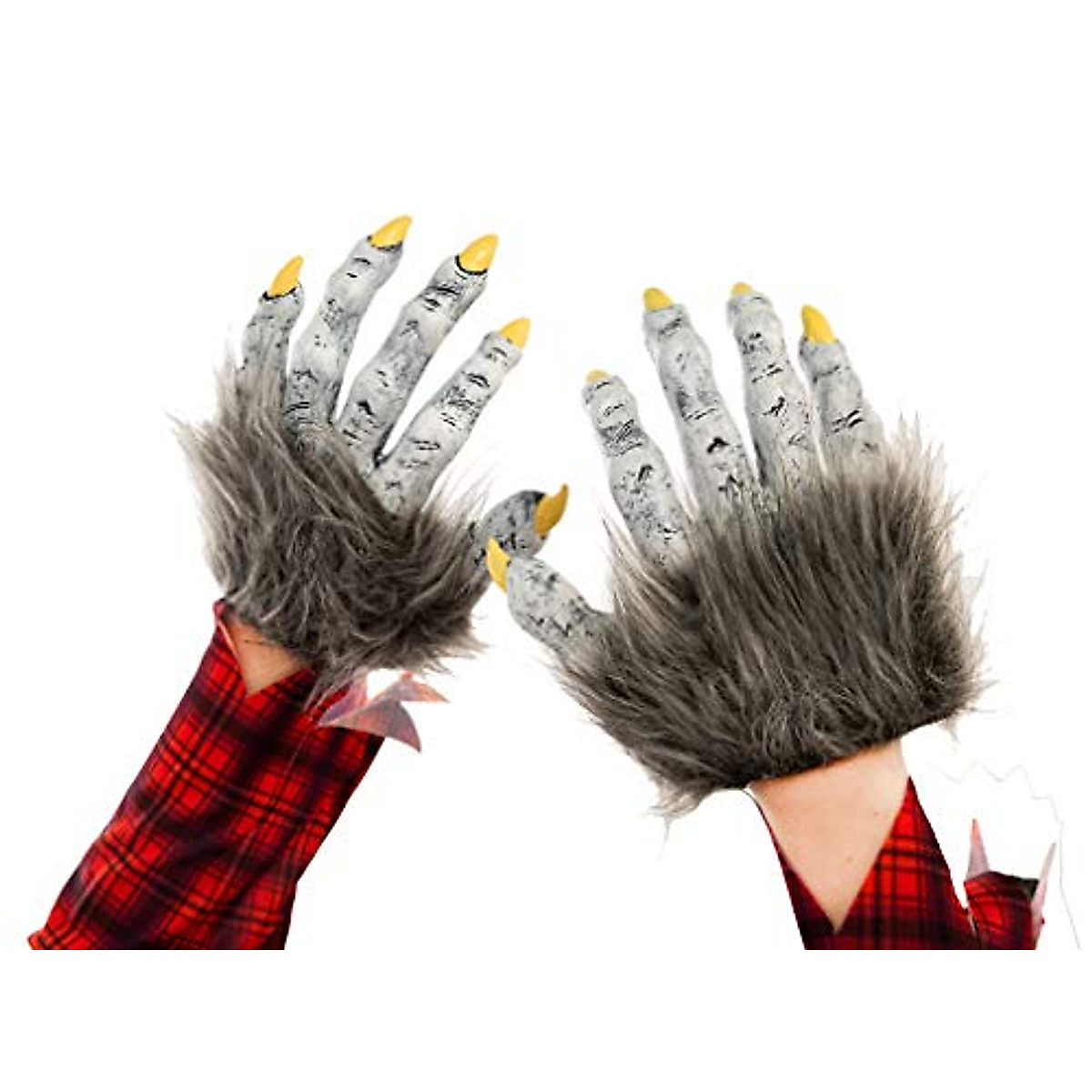 Spooktacular Creations Red Werewolf Halloween Kids Costume with Mask, Gloves and Shoes for Halloween Dress Up Parties, Festivals-S(5-7yr)