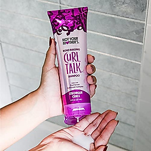 Not Your Mother's Curl Talk Bond Building Shampoo and Conditioner (2-Pack) - 8 fl oz - Strengthening Shampoo and Conditioner Set for Curly Hair