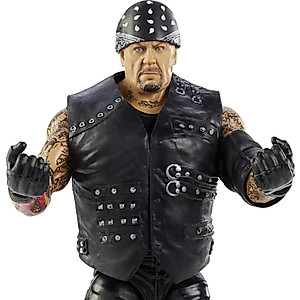 WWE MATTEL Undertaker Elite Collection Action Figure, 6-in/15.24-cm Posable Collectible Gift for WWE MATTEL Fans Ages 8 Years Old & Up