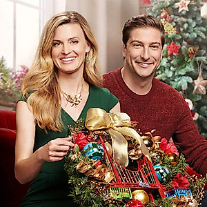 YANCHUN Christmas Dangle Earrings Holiday Earrings for Women Teen Christmas Gifts Snowflake Tree Jing Bells Snowman Earring (C: Bling Set)