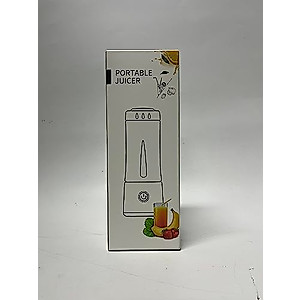 Portable Blender, Personal Blender for Shakes and Smoothies 13.5 Oz Blender Bottles with 6 Sharp Blades Hand-held Blender for Kitchen Gym Travel Office