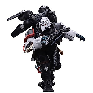 JOYTOY Warhammer 40K Action Figure, Raven Guard Chapter Master Kayvaan Shrike, 4.7Inch 1/18 Collection Model for Unisex, Christmas, Birthday Gifts, Ages 15 and Up