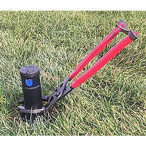 Keyfit Tools Sprinkler Head Wrench The Fastest Most Versatile Tool To Remove Replace & Adjust Sprinkler Heads With No Digging & No Mess. Works On All Brands of Spray Rotor Heads & Jar Top Valves