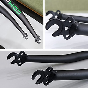 DONSP1986 Threaded Fork 700C OD 1" 25.4mm ID 22.2mm Fixed Bicycle MTB Road Cruiser Bike Fork