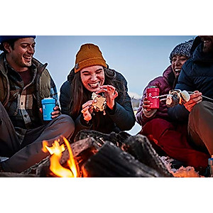 Hydro Flask Can Cooler Cup - Stainless Steel & Vacuum Insulated - Removable Rubber Boot - 12 oz, Watermelon