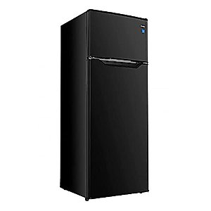 Danby DPF074B2BDB-6 7.4 cu ft. Apartment Size Fridge Top Mount in Black