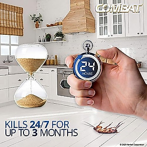 Combat Roach Killing Bait Stations for Small Roaches, Kills Roaches and Eggs, 12 Count