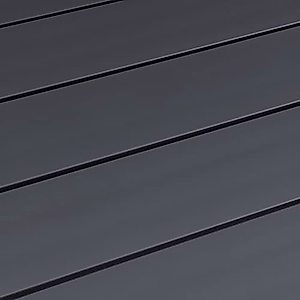 Armen Living Argiope Modern Outdoor Patio Conversation Set, 4 Piece, Dark Gray