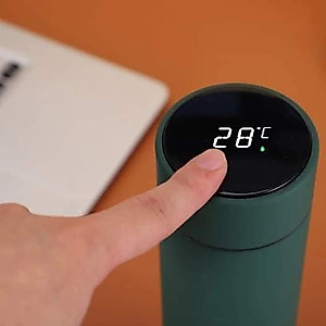 Smart LED Watter Bottle/Thermos (Dark Blue)