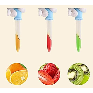 HLLMX 4 PCS Liquid Droppers Silicone and Plastic Pipettes for Kids Candy Mold, Gummy Bear, Gelatin Maker, Oil Science[ The capacity of 5 ml]
