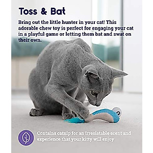 Petstages Dental Shrimpies Catnip Cat Chew Toy - 2 Pack