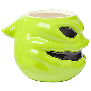 Silver Buffalo Disney Nightmare Before Christmas Oogie Boogie Ceramic 3D Sculpted Mug, 20 Ounces