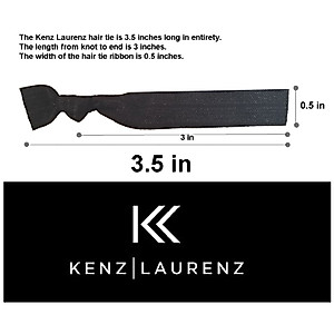Kenz Laurenz Sports Hair Ties No Crease Ribbon Elastics Ouchless Ponytail Holders Scrunchies Coils Hair Bands (Volleyball)