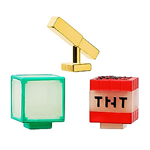 Treasure X Minecraft Sand & Sea. Overworld Minecraft Character. Mine, Discover & Craft with 10 Levels of Adventure & 12 Mine & Craft Characters to Collect. 2 Pack