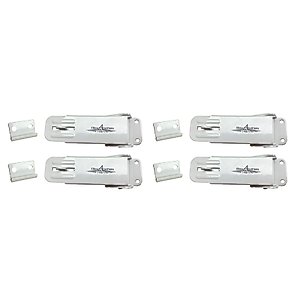 Class A Customs | Four (4) Pack of White Locking Fold Down Camper Latch and Catch