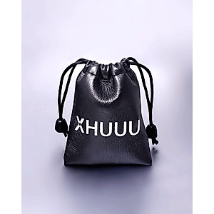 XHUUU Five Elements Agate Beaded with Cord Choker Necklaces for Women Crystals and Healing Stones Heart Sutra Amulet Chokers Necklace