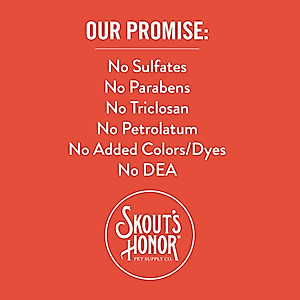 SKOUT'S HONOR Probiotic Itch Relief Spray for Pets - Non-Medicated, Fragrance-Free, Natural, Vegan, Long-Lasting Relief, with Soothing Oatmeal, 8 oz