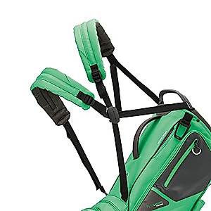TaylorMade 2022 Flextech Crossover Stand Bag, Green Gunmetal