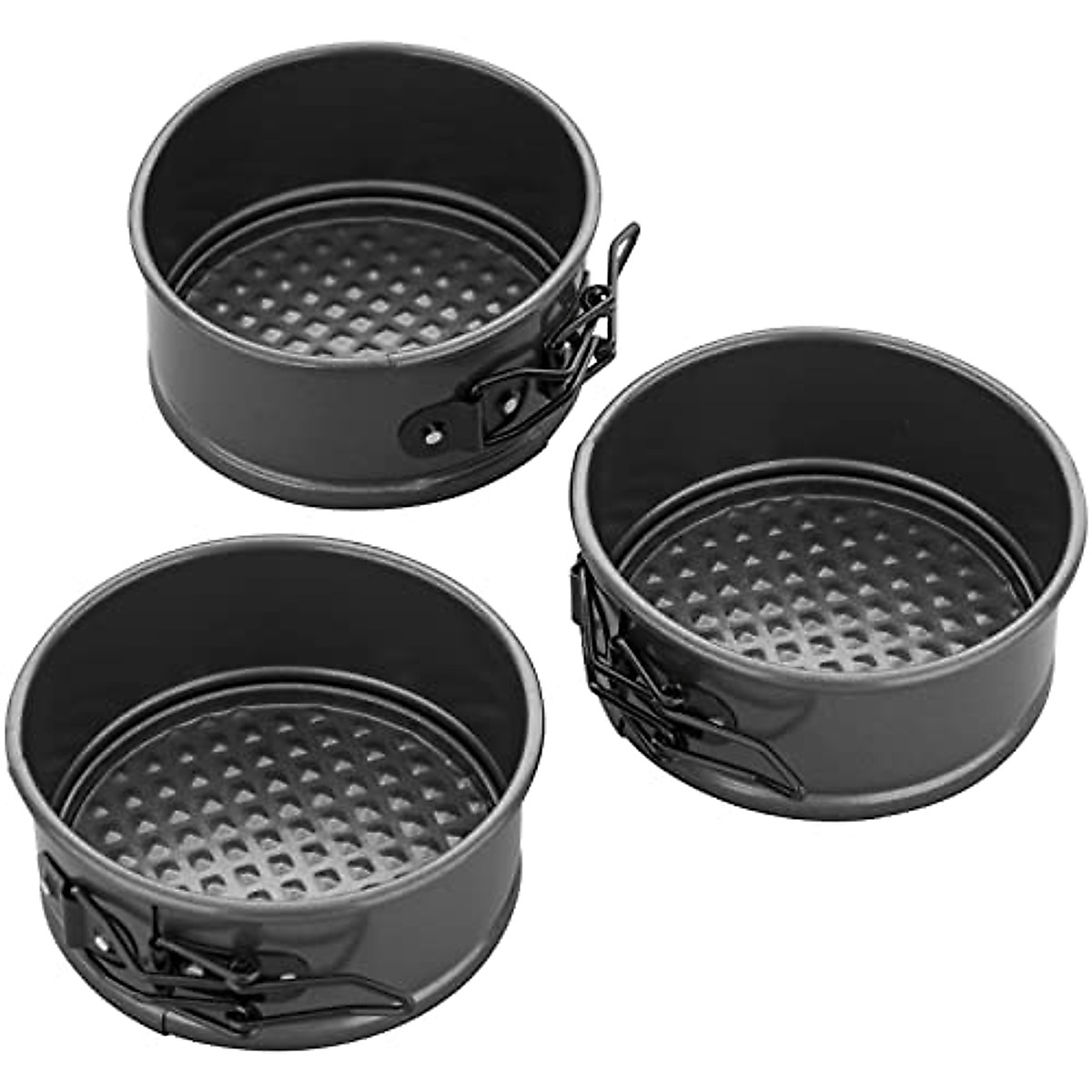 Wilton 4-Inch Mini Springform Pans for Mini Cheesecakes, Pizzas and ...