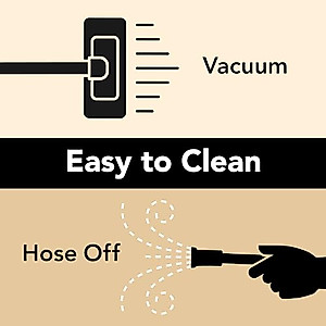 Couristan Dolce Flowering Fern Ivory-Hunter Green Indoor/Outdoor Area Rug, 5'3" x 7'6"