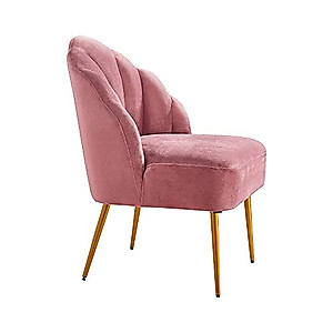 Ball & Cast Accent Chair, 26D x 23.5W x 32.25H in, Rose