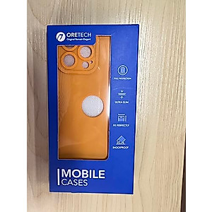 ORETECH for iPhone 13 Pro Max Case, with [2 x Screen Protectors] [15 Ft Military Grade Drop Test] [Camera Protection] 360° Shockproof Slim Thin Phone Case for iPhone 13 Pro Max Cover 6.7" - Yellow