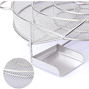 Cold Smoke Generator,Hot/Cold Smoke Generator for BBQ Grill Stainless Steel BBQ Smoker Grill Cooking Tools for Smoked Salmon,Cheese, Fish, Pork